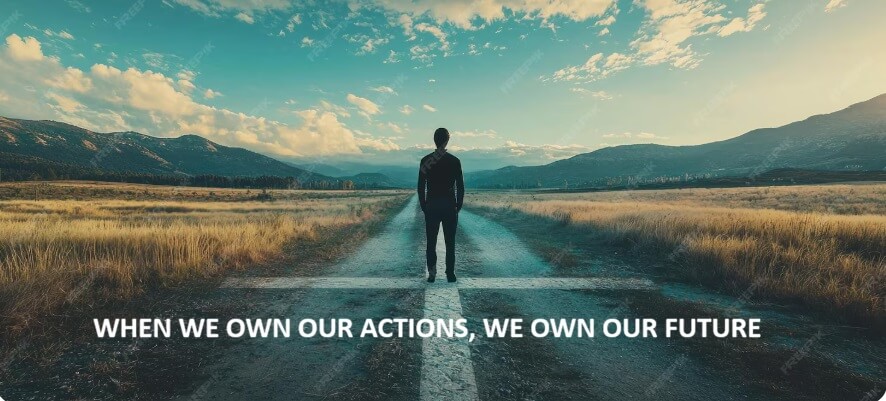 WHEN WE OWN OUR ACTIONS, WE OWN OUR FUTURE – Weefree Ministries